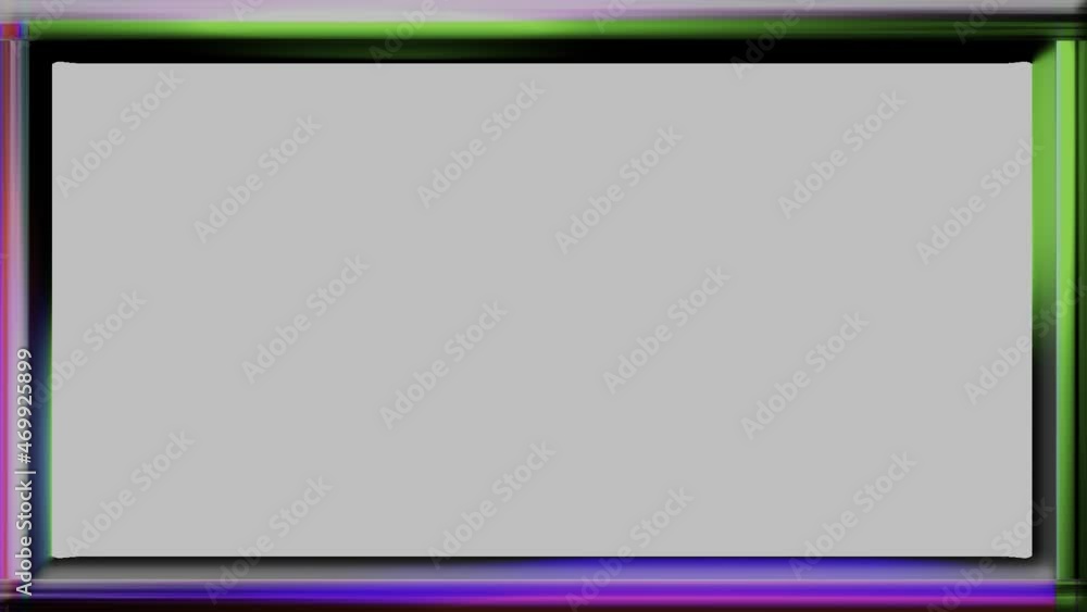 Animated Colourful Frame on Transparent Background Stock Video | Adobe ...