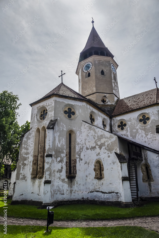 Medieval fortified church of Prejmer. Largest fortified church in ...