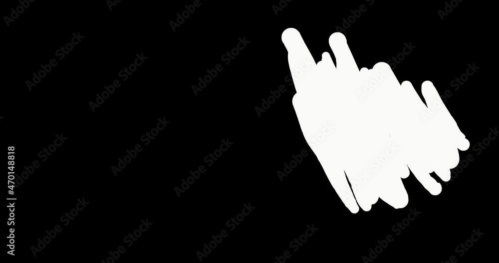 paint brush frame overlay matte reveal transitions mask template black ...