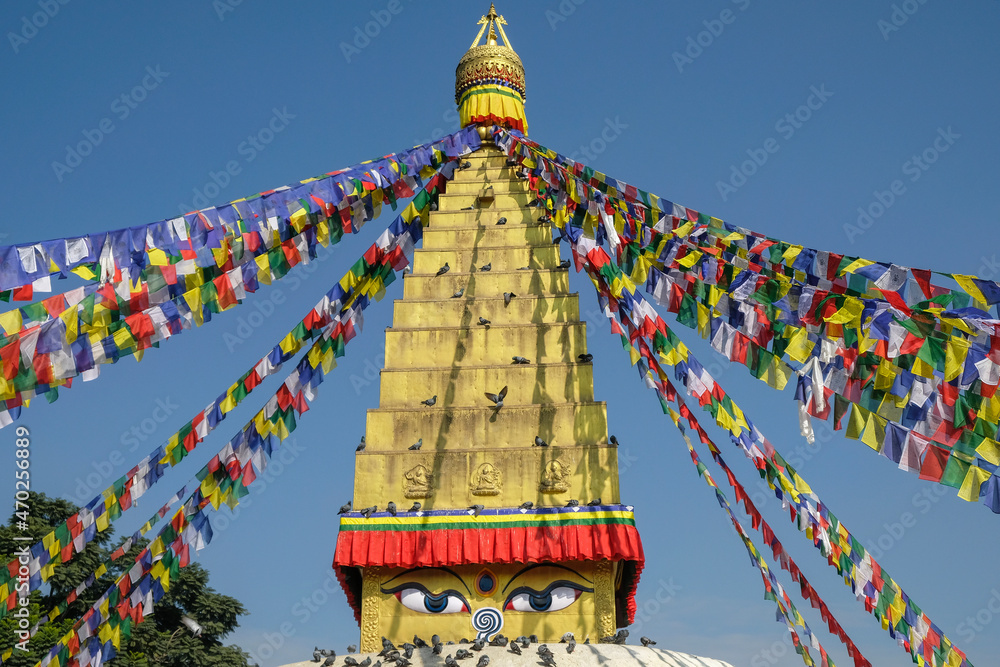 Charumati Stupa was built by Charumati, daughter of the Indian emperor ...