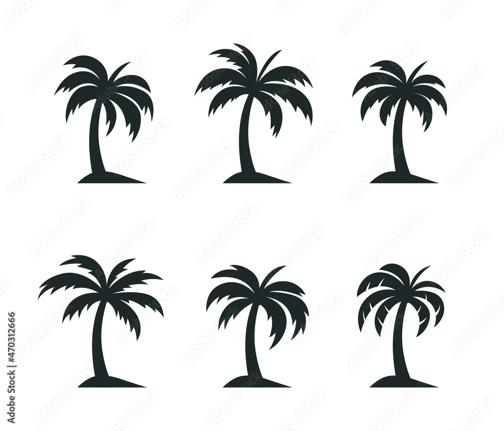 Coconut Tree Template