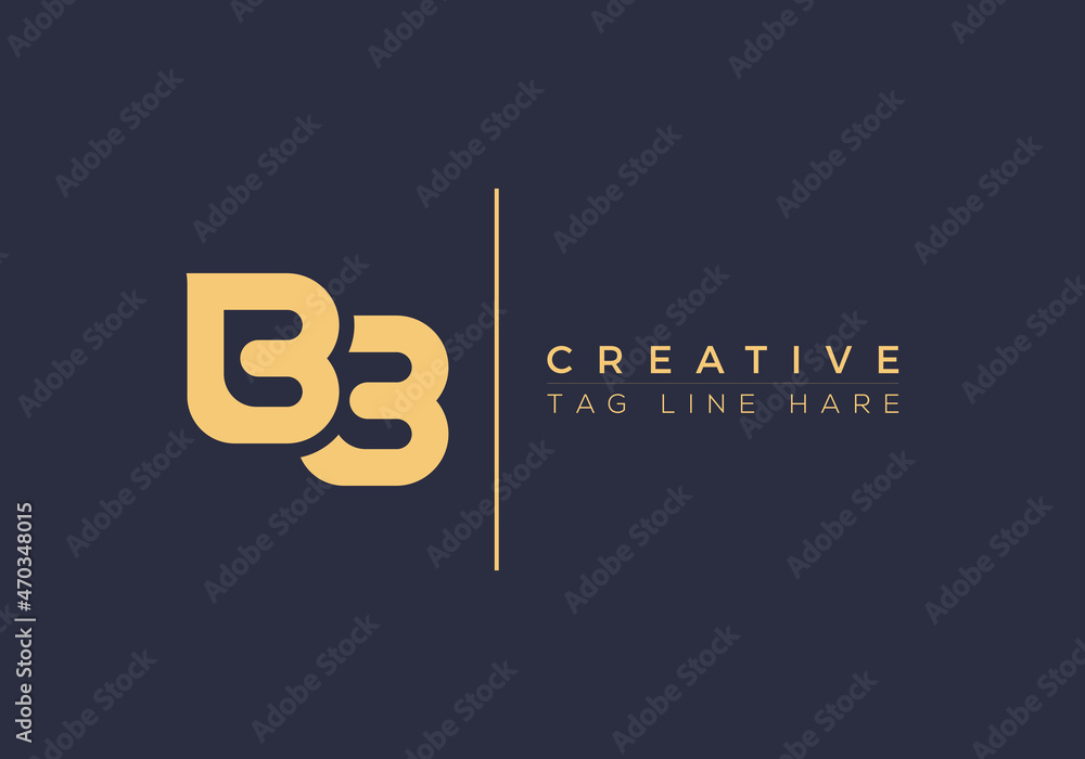 BB logo initial letter design template vector Stock Vector | Adobe Stock