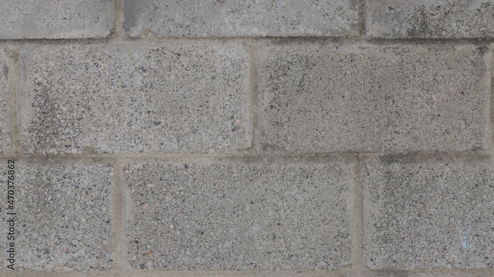 Pared de bloque de hormigón de fondo y textura sin fisuras Stock Photo ...