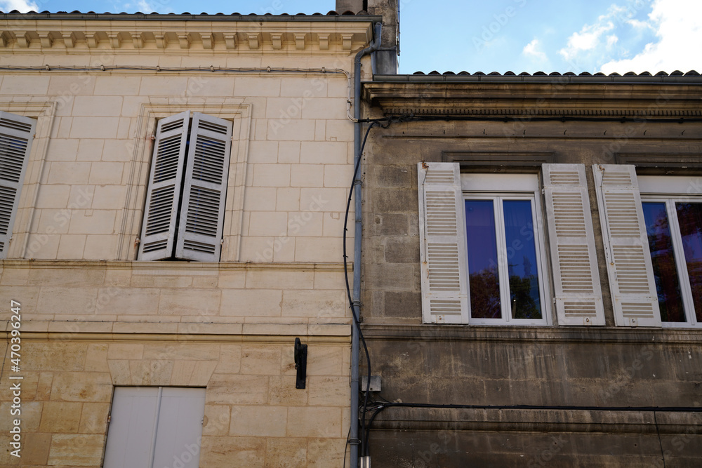 Outside facelift clean renovation building facade before and after ...