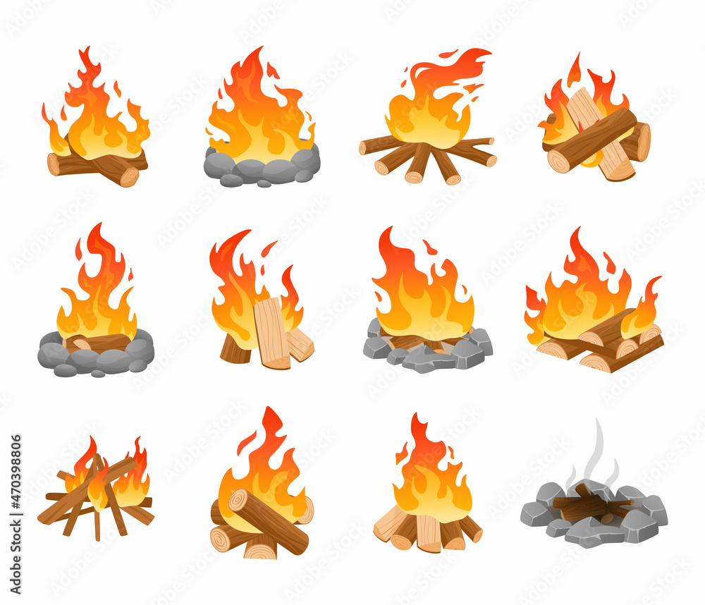Fire Smoke Cartoon