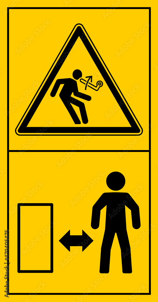 cmssn68 CombinationMachineSafetySignNew cmssn - mssn68mssn18v vertikal ...