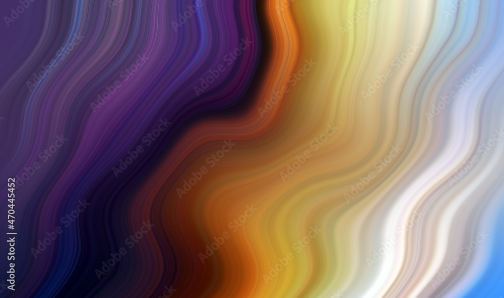 Color Flow Dynamic. Liquid Screen series. Artistic abstraction composed ...