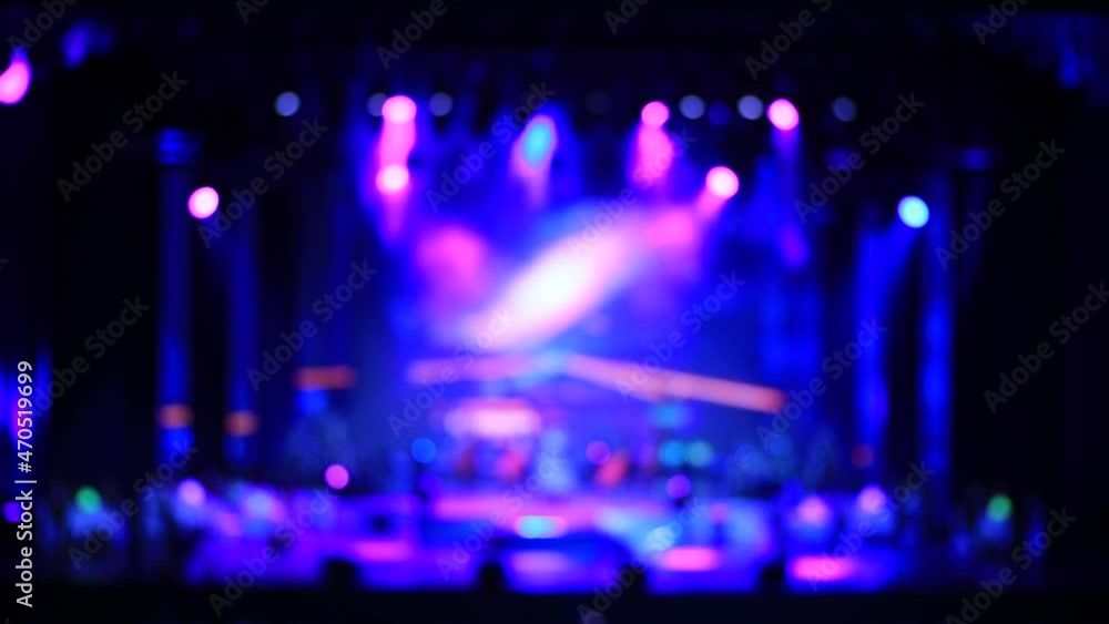 Texture blur, blurred highlights scenic concert lights and smoke Stock ...