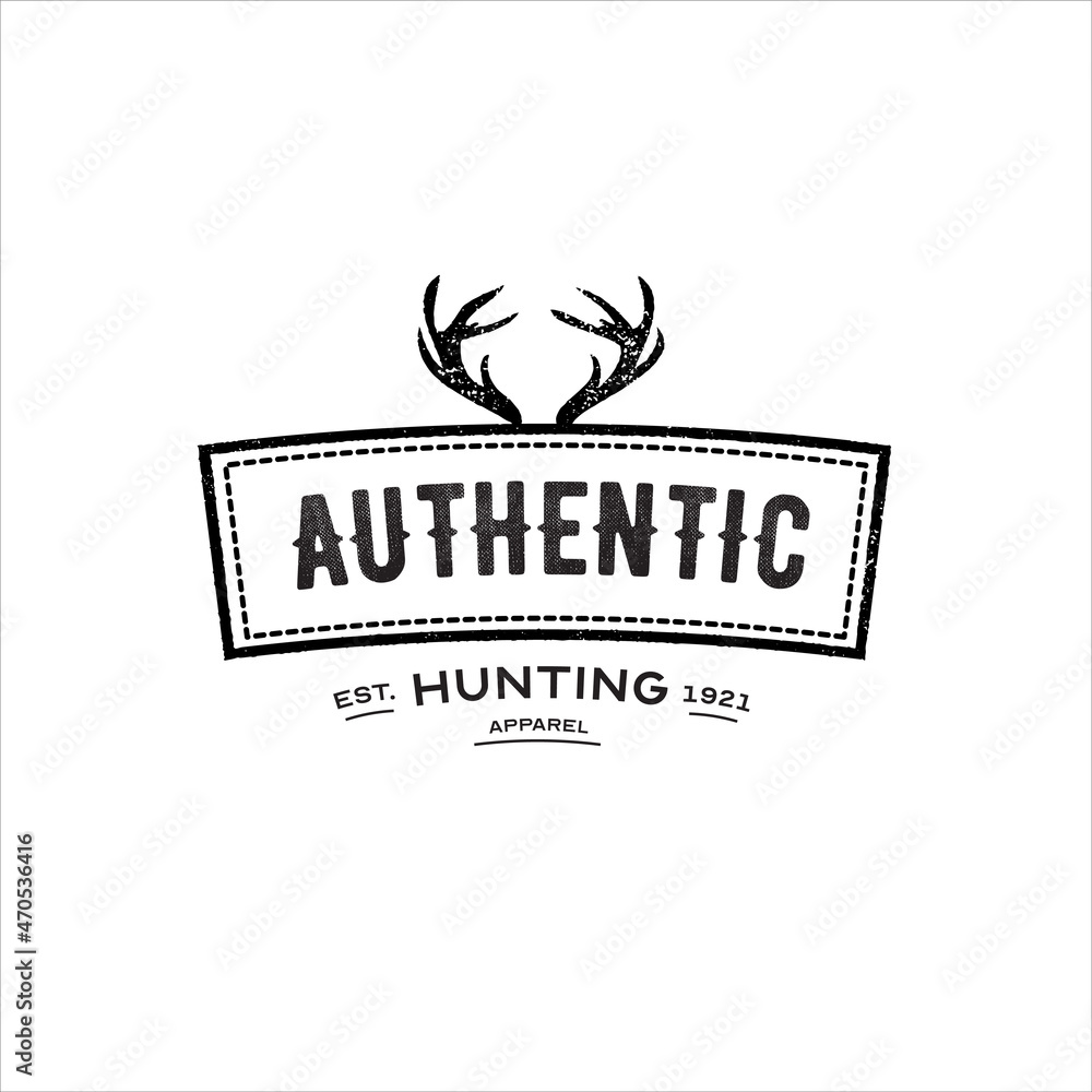 Authentic Vintage Logos Design. Vector logotypes elements collection ...