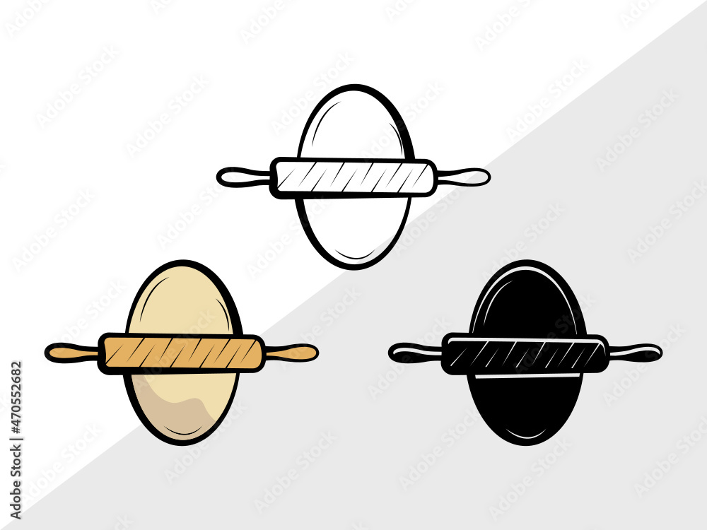 Rolling SVG | Kitchen Svg | Baking Svg | Bundle | Rolling Pin Clipart ...