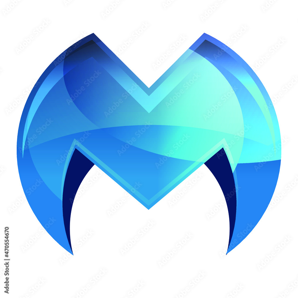 Mighty and majestic stature depicted in an emboldened letter 'M' with ...