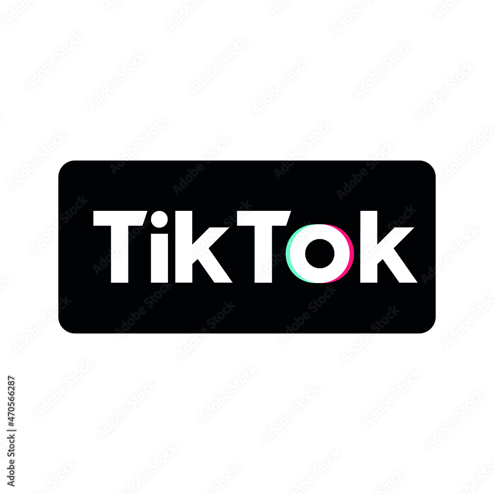 Tiktok tik tok musically logo icon Social media icons set Logo Vector ...