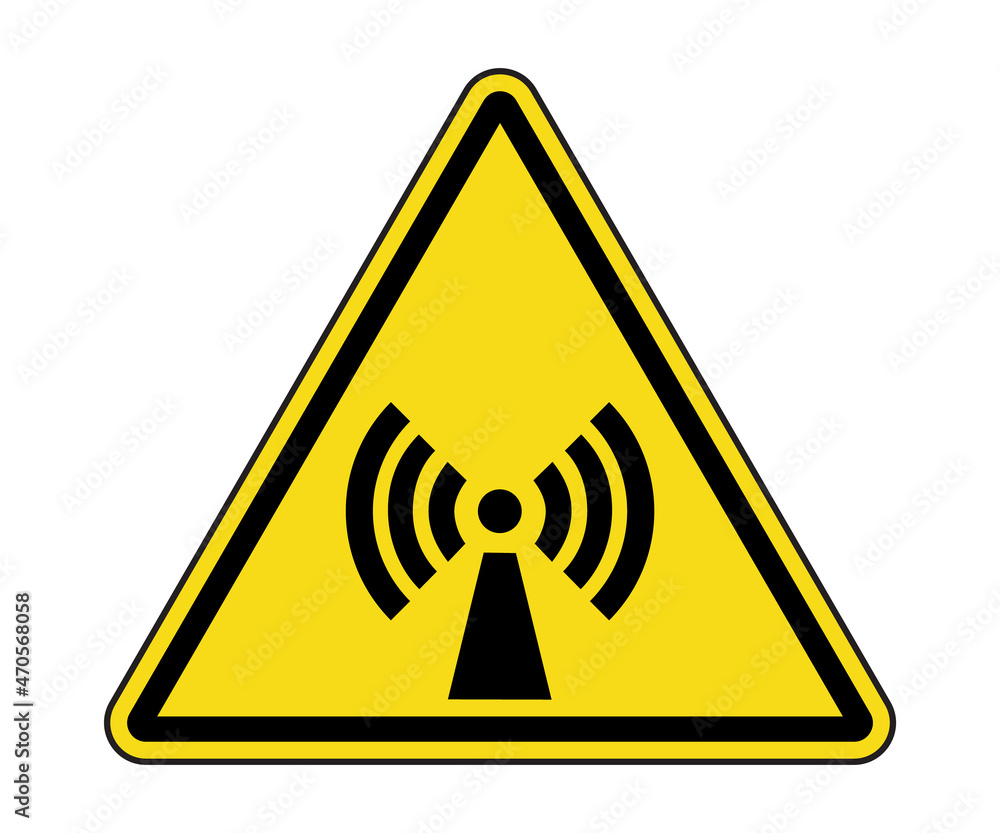Non-Ionizing Radiation Label. International Non-Ionizing Radiation ...