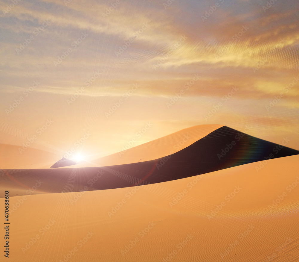 Sahara desert Stock Photo | Adobe Stock
