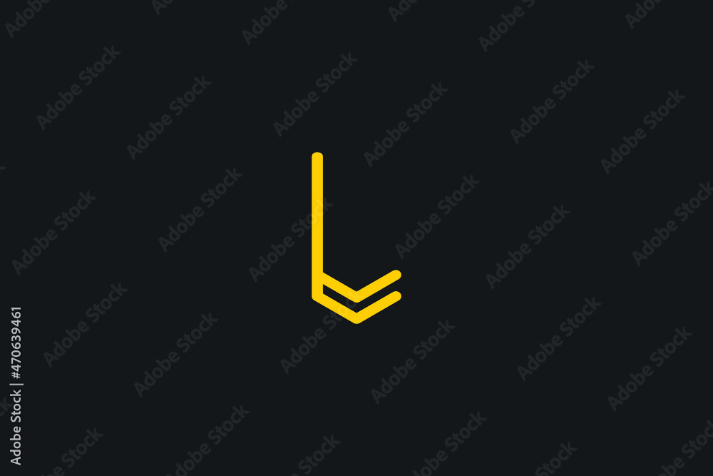 New Minimal Letter L Logo and LL Logo Design in Green Color. Great ...