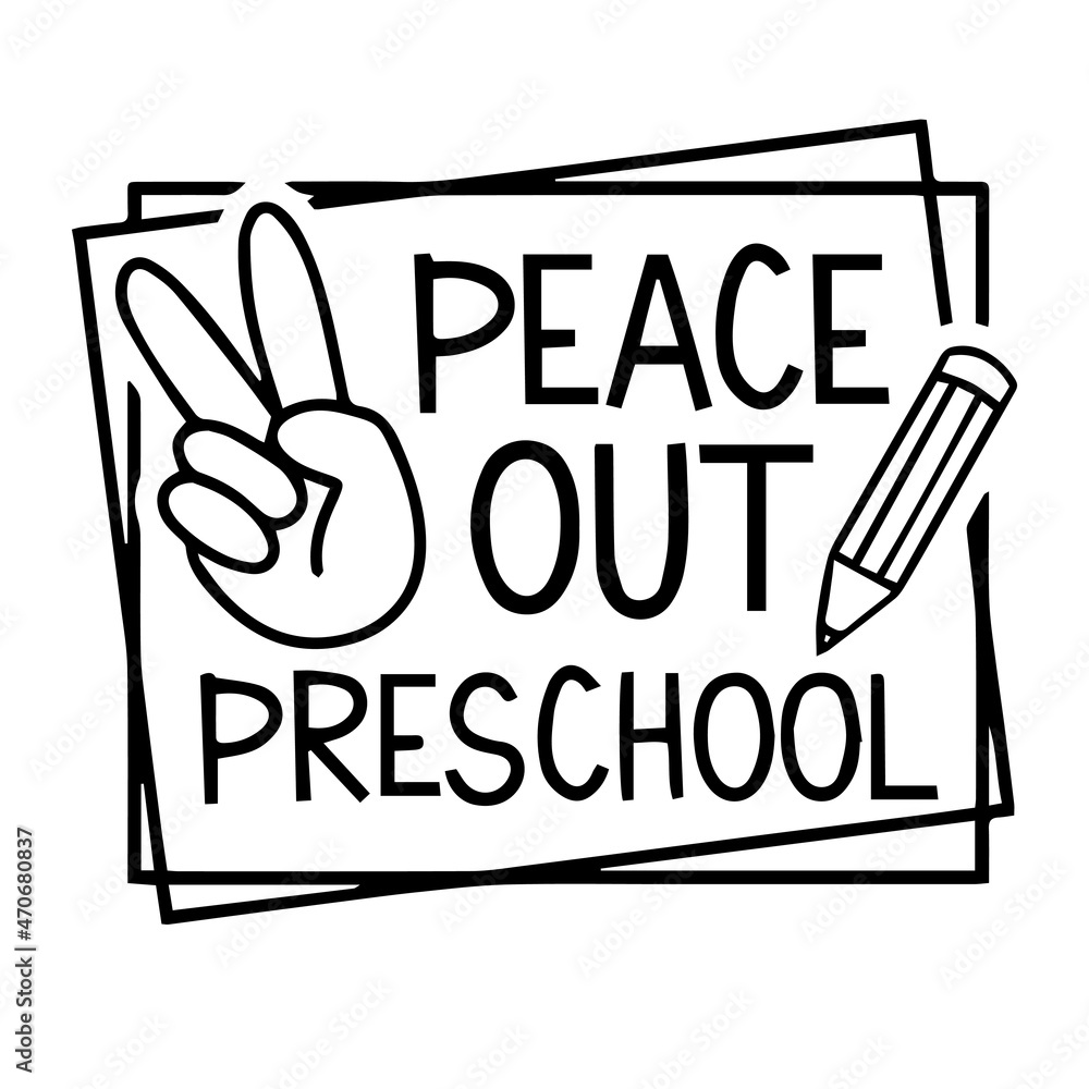 peace out preschool background inspirational quotes typography ...