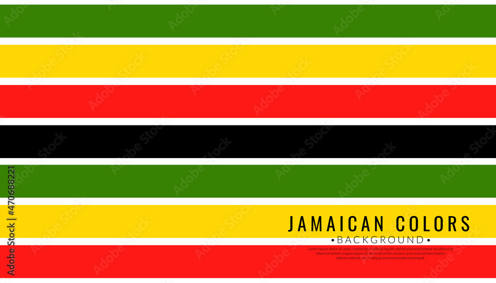 Jamaican Colors Wallpaper
