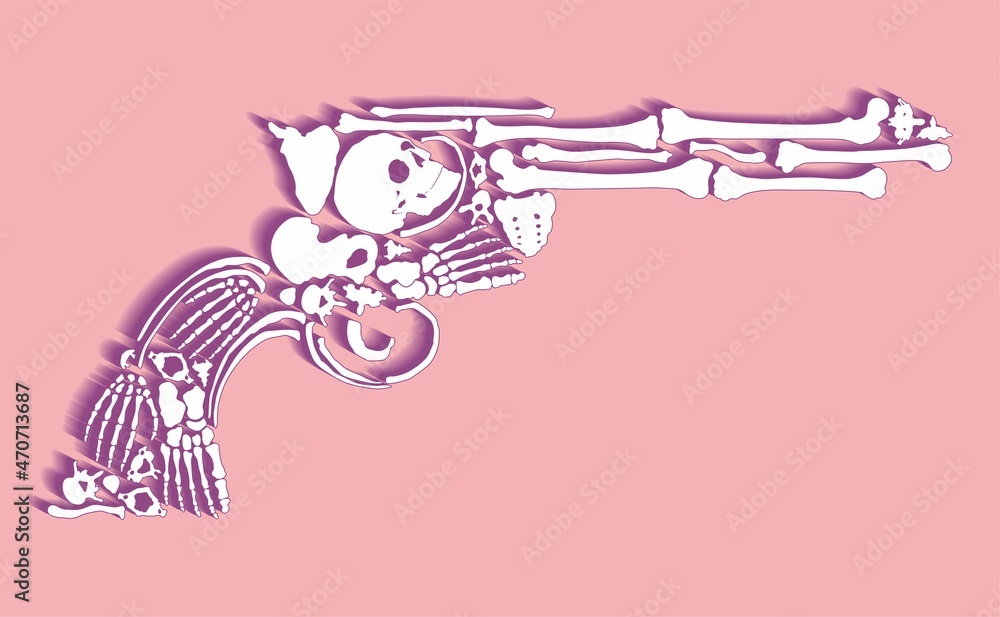 Colt Revolver Tattoo Designs
