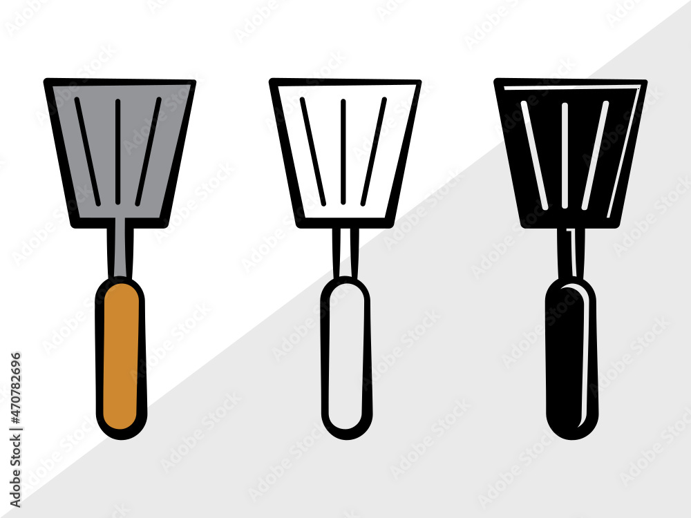 Spatula Fork SVG | Barbecue Svg | Spatula Svg | Utensil Svg | Grilling ...