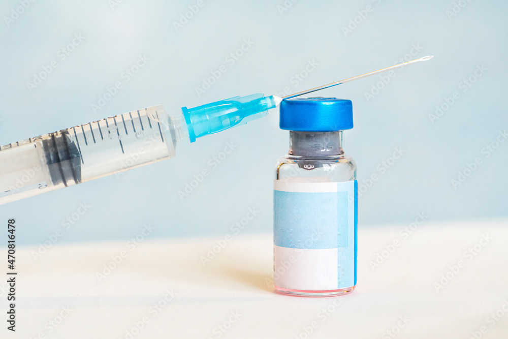 Cosmetic injections bottle - botox, filler, collagen and hyaluronic ...
