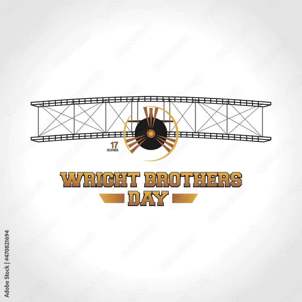 vector graphic of wright brothers day good for wright brothers day ...