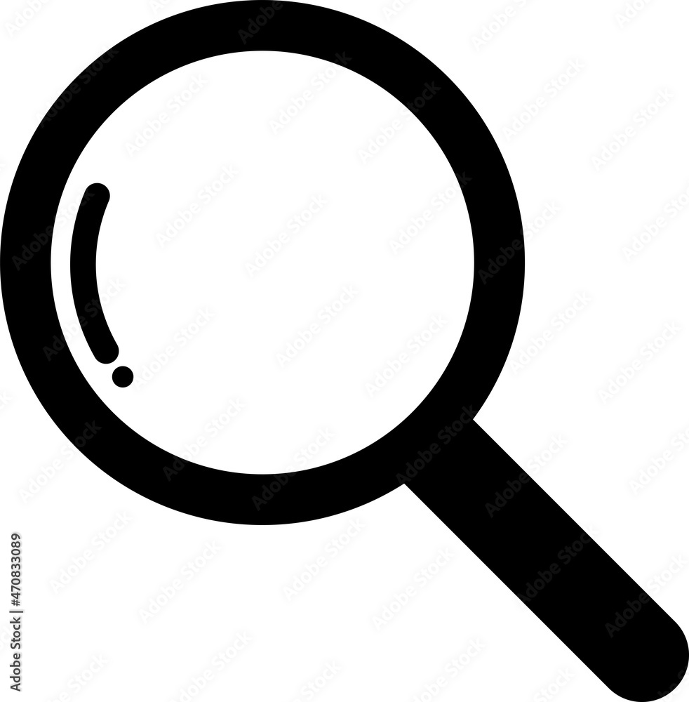 Loupe vector icon. You can express search and survey. Stock Vector | Adobe Stock