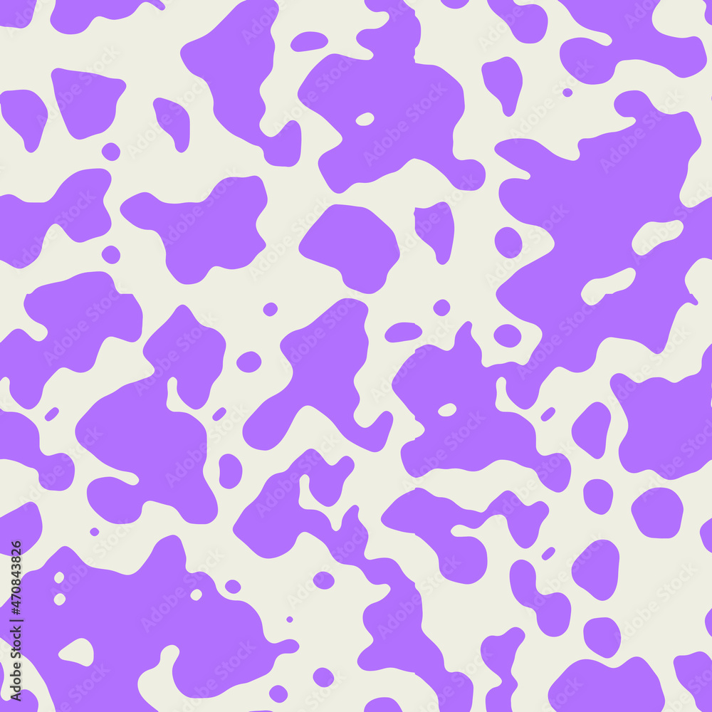 Cow skin pattern texture repeating seamless digital lavender monochrome ...