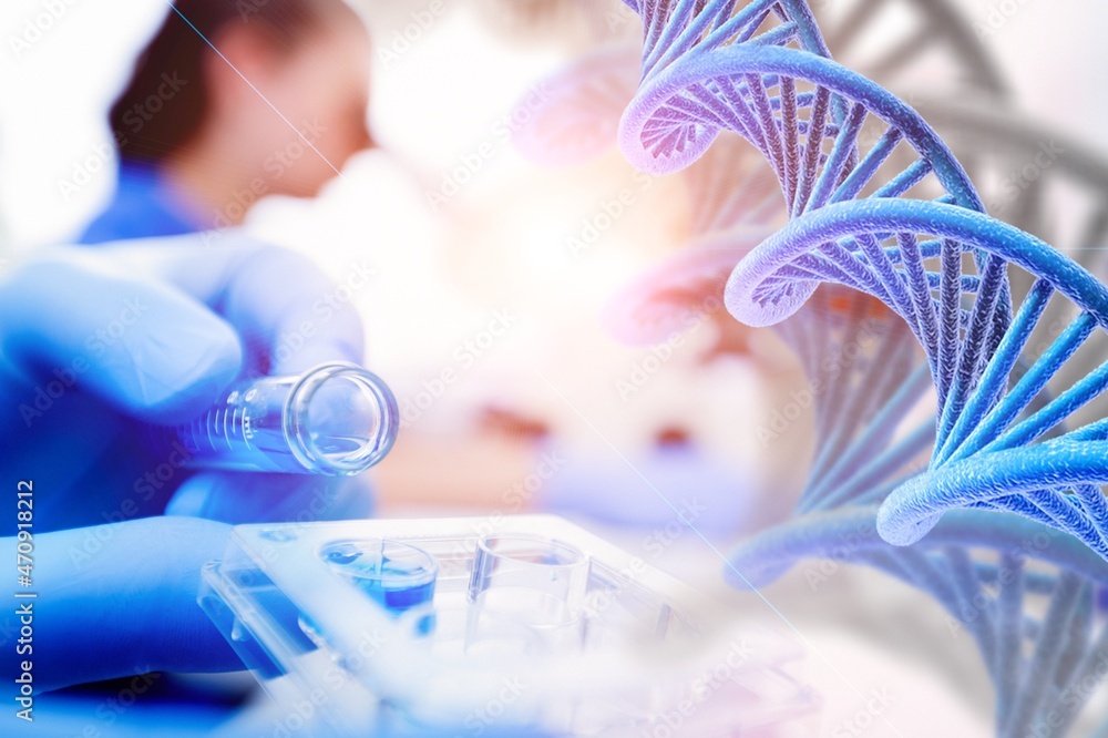 Genetic engineering concept. Genetic testing. pharmacy. Regenerative ...