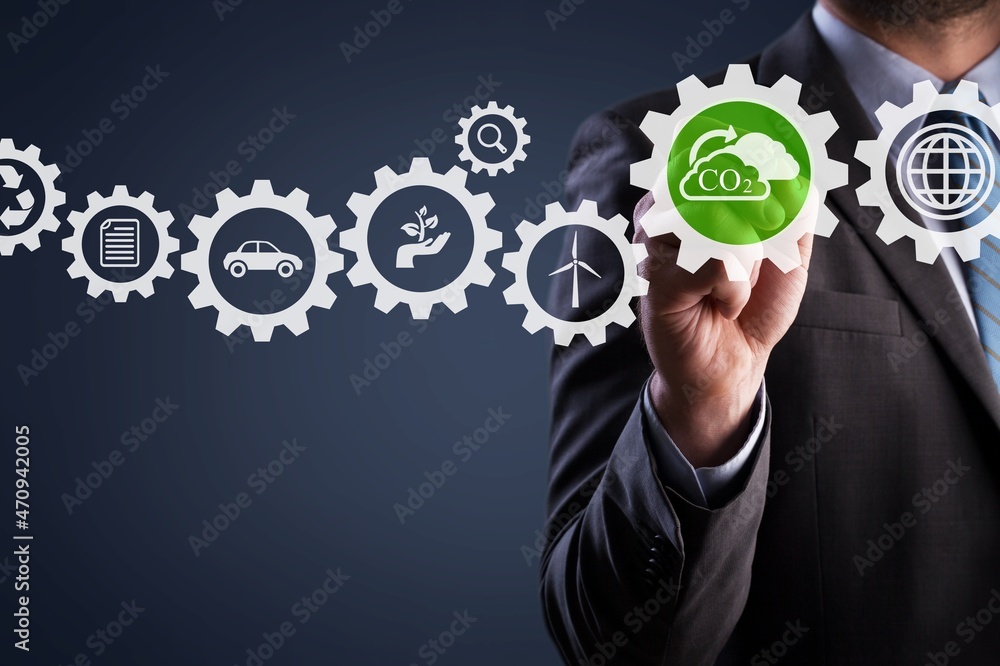 Reduce CO2 emissions and carbon footprint to limit global warming and ...