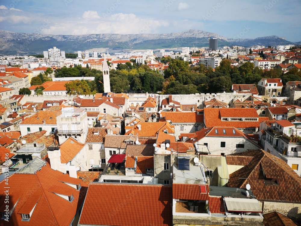 Split, Kroatien, Altstadt und Sehenswürdigkeiten Stock Photo | Adobe Stock