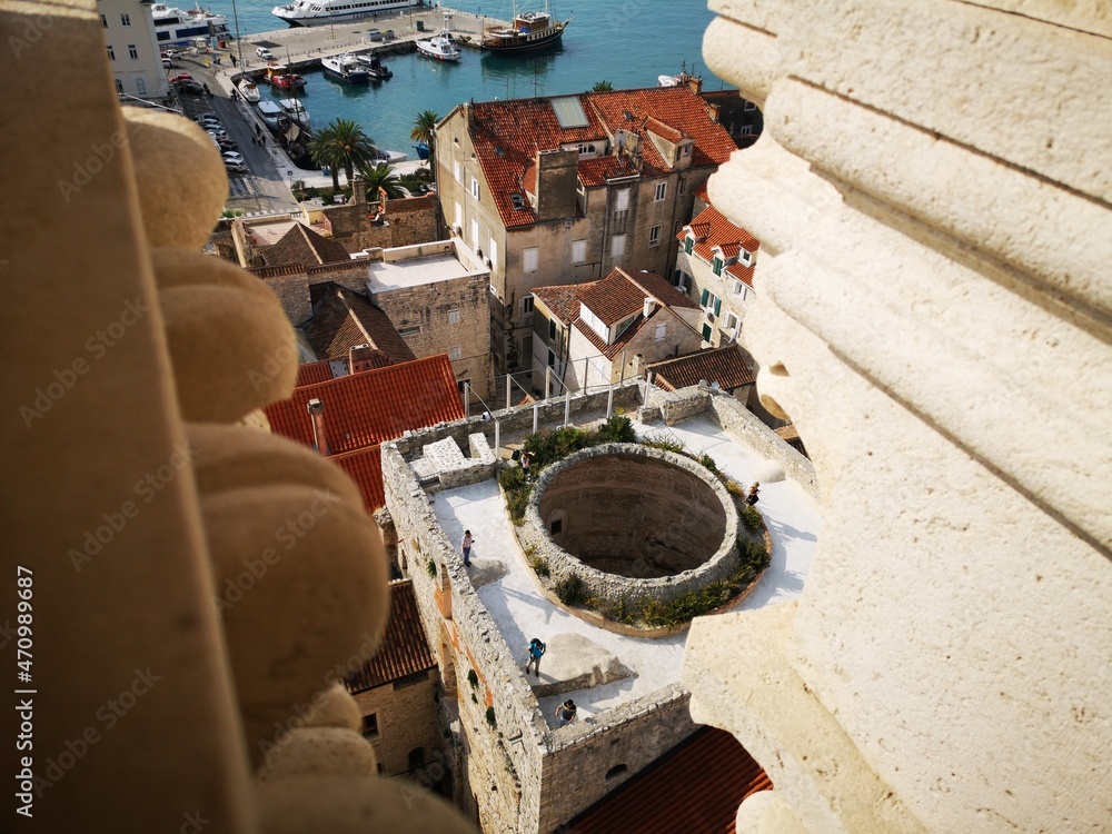 Split, Kroatien, Altstadt und Sehenswürdigkeiten Stock Photo | Adobe Stock