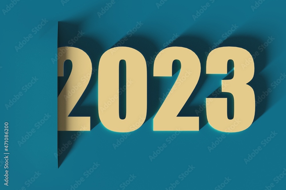 Start to new year 2023 plans, goals, objectives Stock Illustration ...