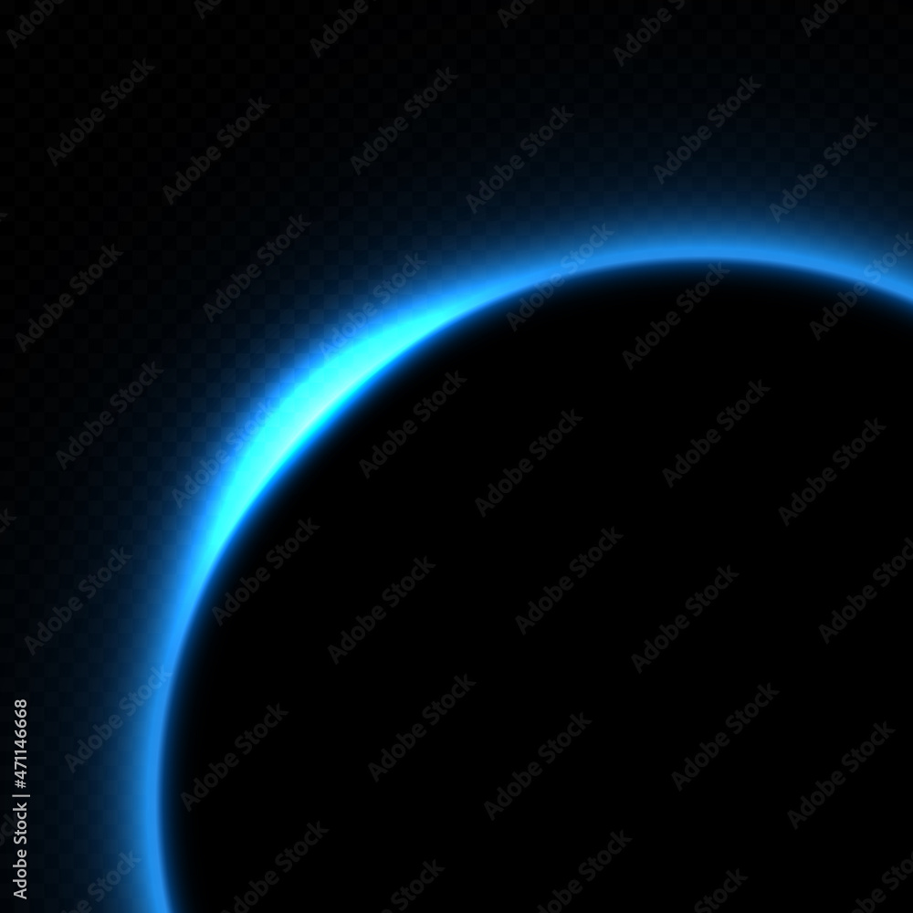Vector blue eclipse. Different phases of the png eclipse, png eclipse ...