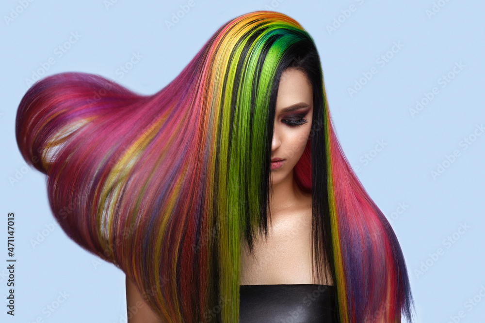 Unique Colored Hair