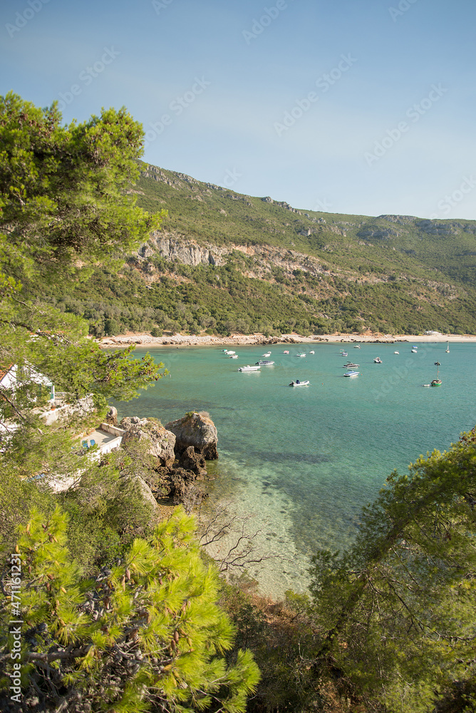 Portinho da Arrábida, a beautiful beach in Portugal surrounded by ...