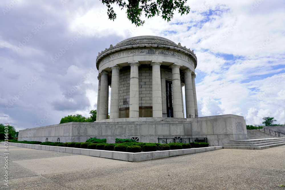 George Rogers Clark National Historical Park at site of Fort Sackville ...