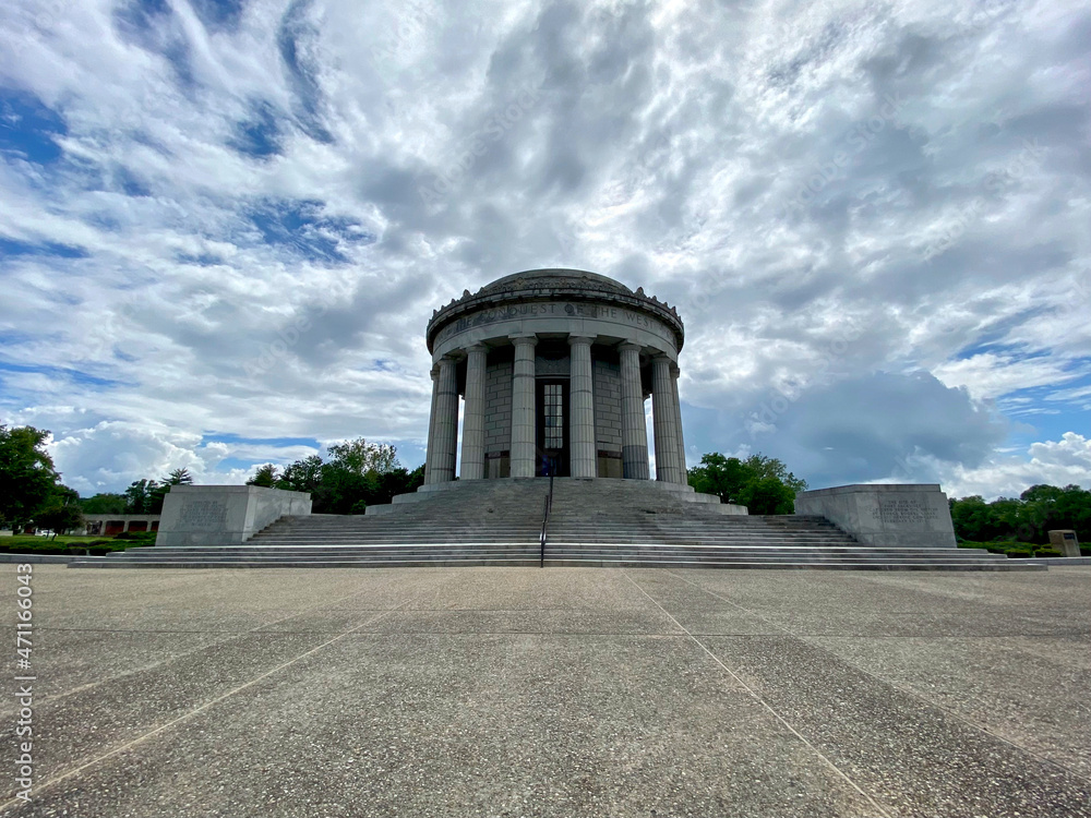 Stockfoto George Rogers Clark National Historical Park at site of Fort ...