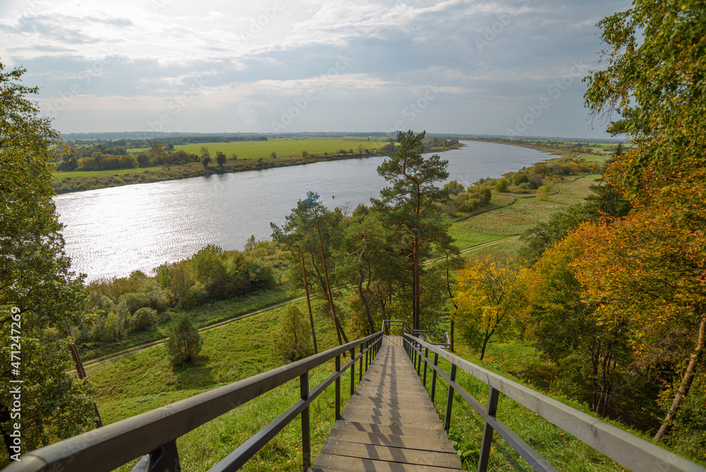 Rambynas hill south of Lumpėnai, Pagėgiai municipality, on the right ...