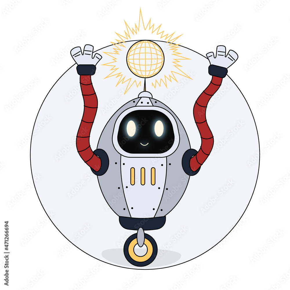 colored robot, robots for children, blue robot, red robot, yellow robot ...