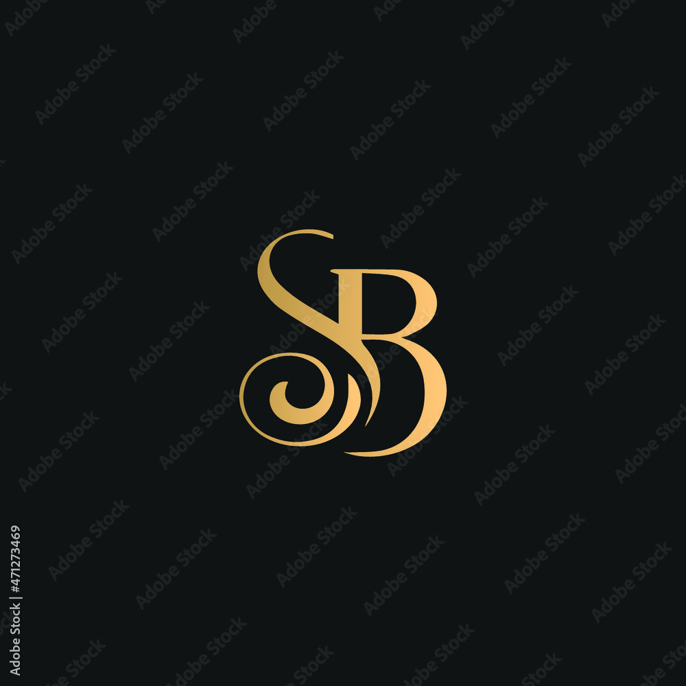 sb logo vector, sb icon vector Stock Vector | Adobe Stock