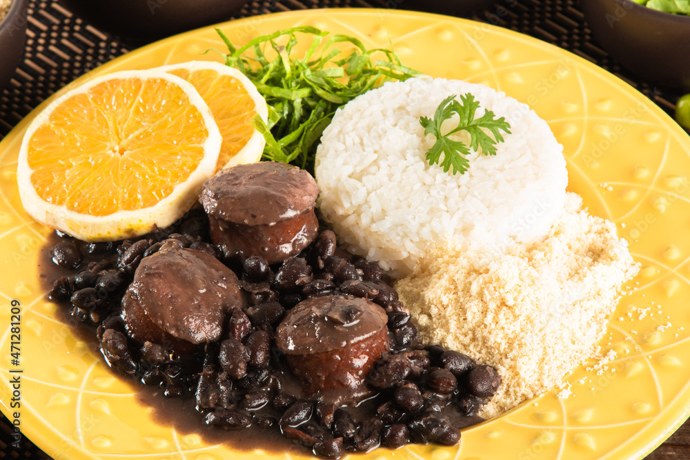 Foto de Feijoada typical Brazilian food. Traditional Brazilian food ...