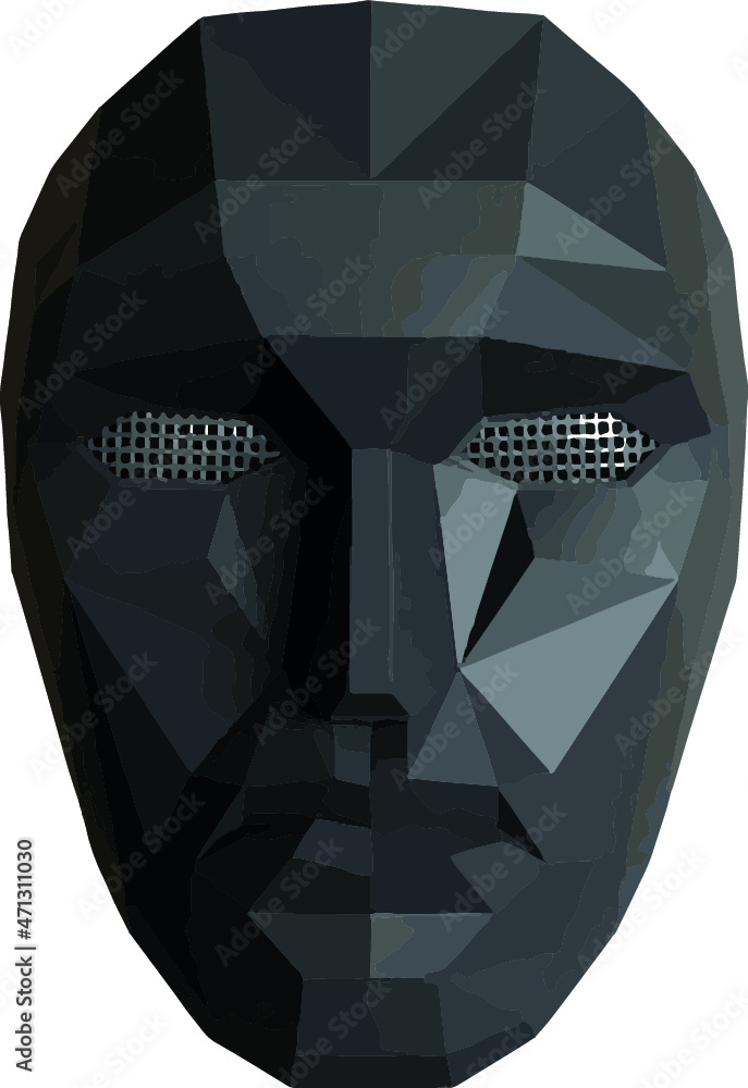 This is squid game mask vector. I like this mask and vector mask Stock ...