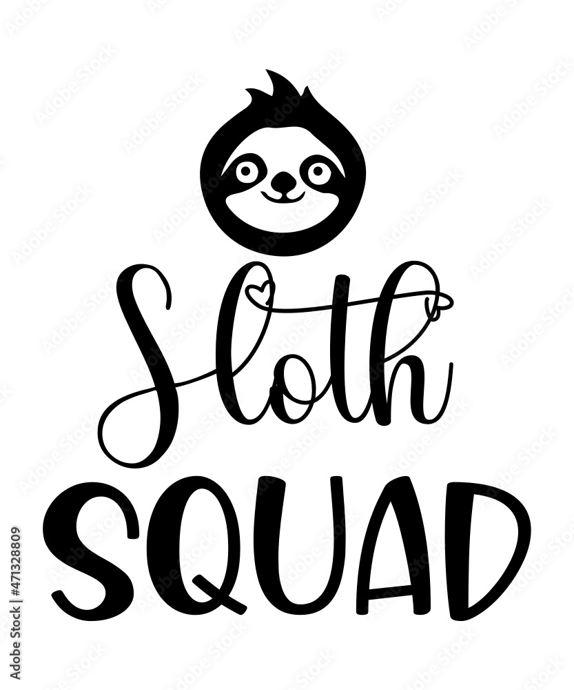 Sloth SVG, sloth quotes svg, svg for cricut, cute sloth svg Bundle ...