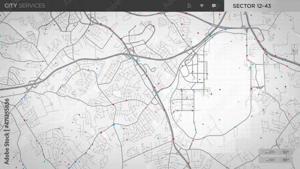 Digital Road Map Analysis By Advanced Satellite Surveillance Network ...