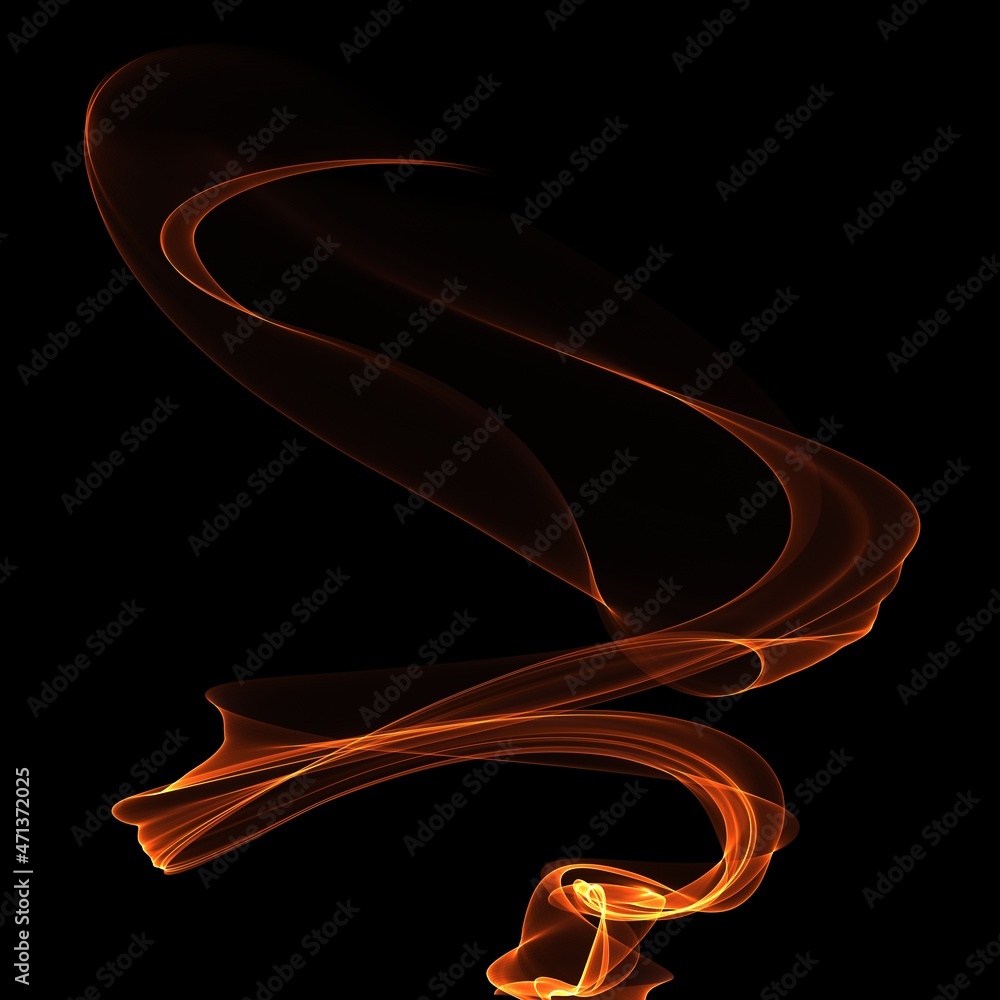 Fire flame, spark, sparkle light or flake isolated overlay on black ...