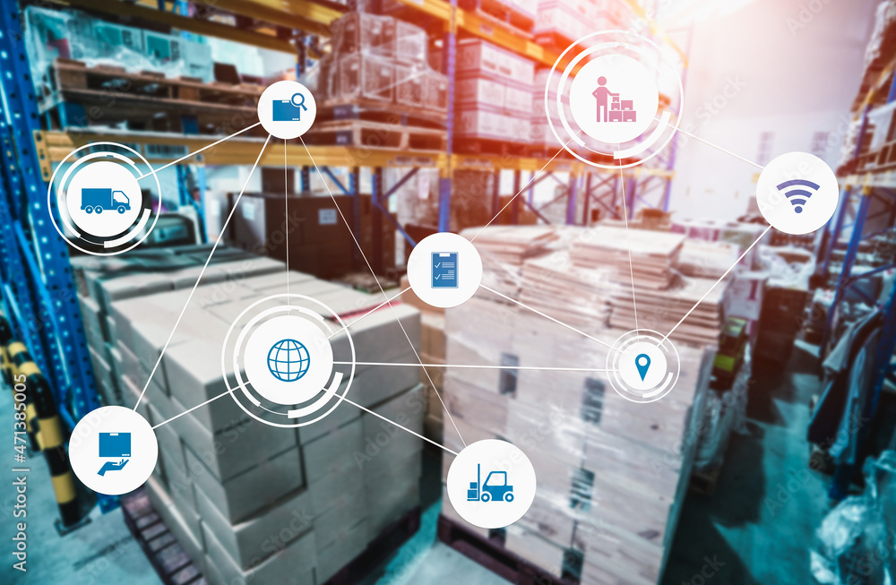 Smart warehouse management system with innovative internet of things ...