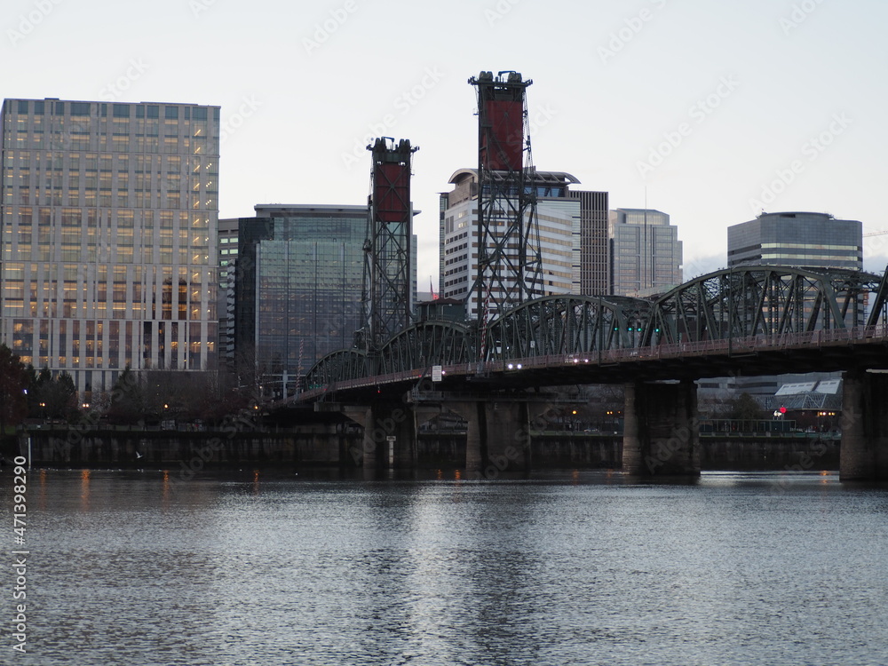 Portland Cityscape Stock Photo | Adobe Stock