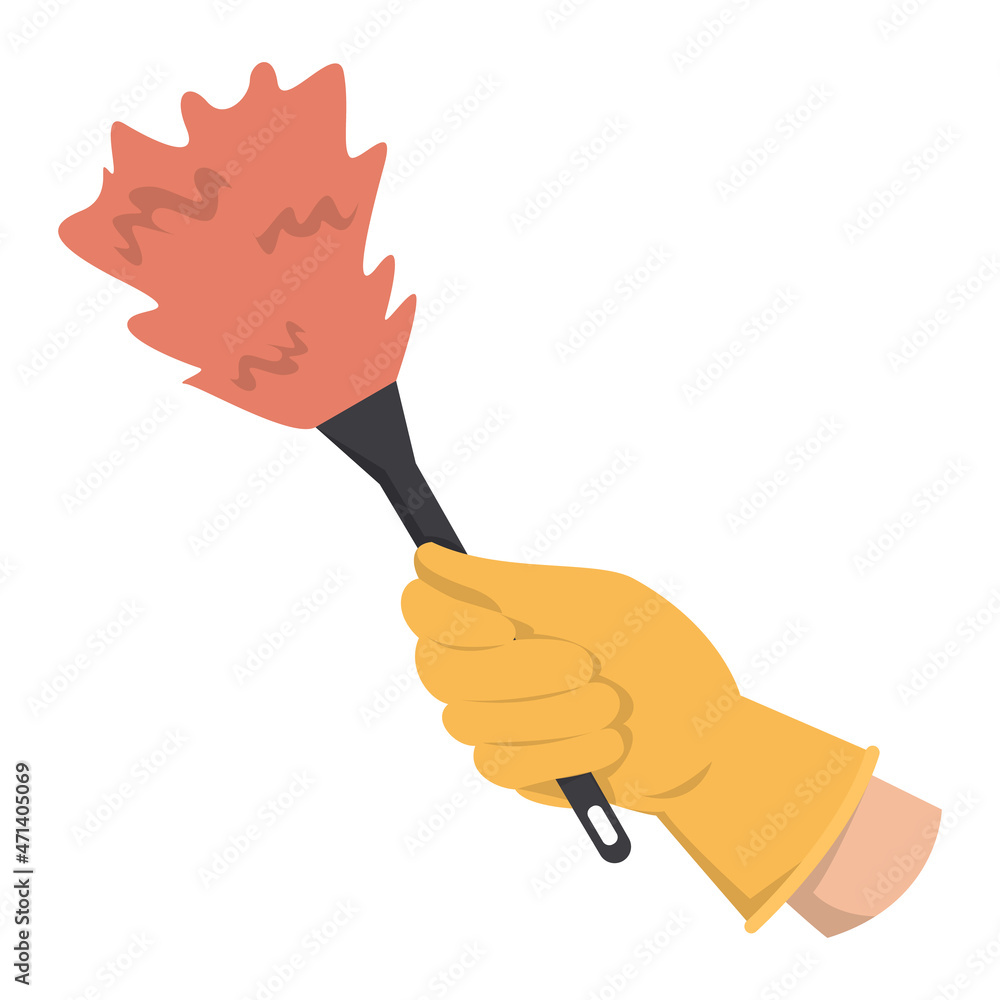 Cleaning Duster Vector