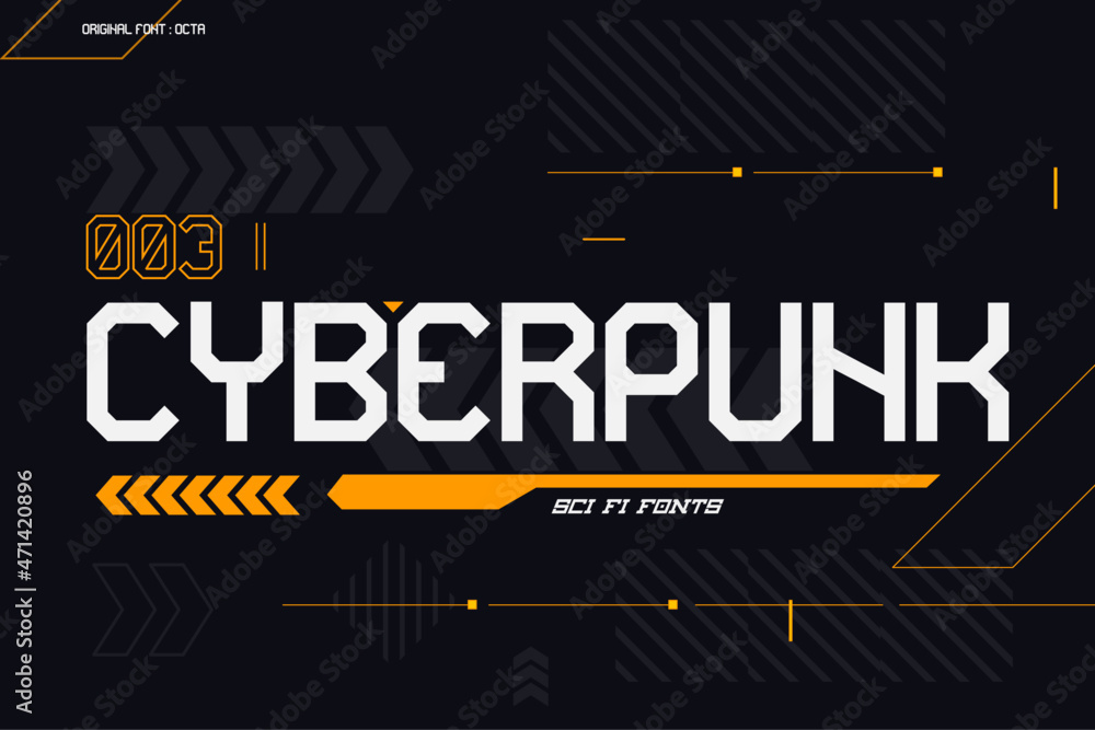 futuristic cyberpunk typography design,sci fi glitch cyberpunk design ...