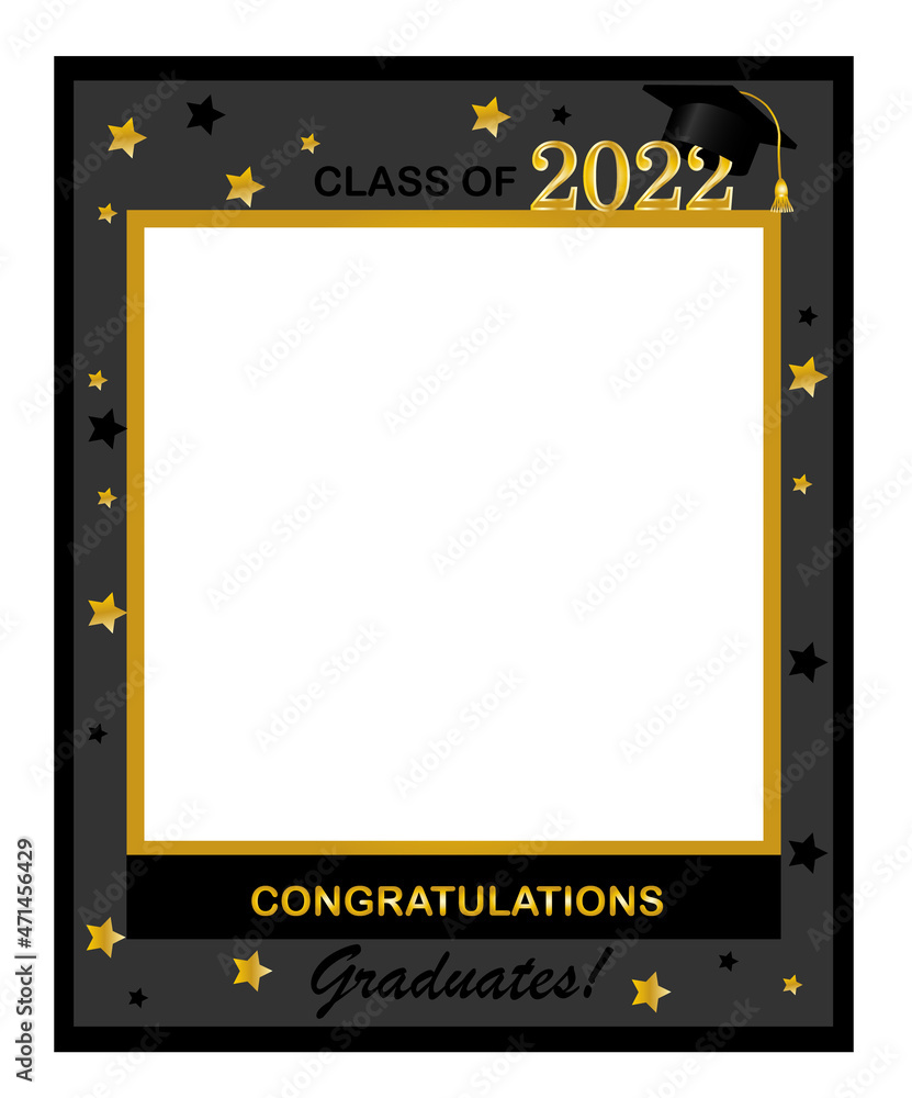 Class of 2022. Props for the prom photo studio. Photo frame for ...